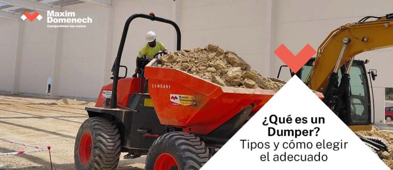 ¿Qué es un Dumper?: Tipos y cómo elegir el adecuado